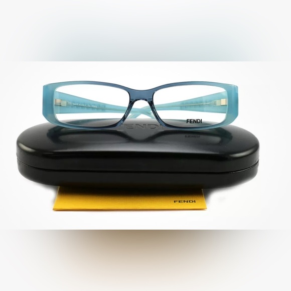 Fendi | Accessories | New Fendi Womens F83707 Blue Greeneyeglasses ...